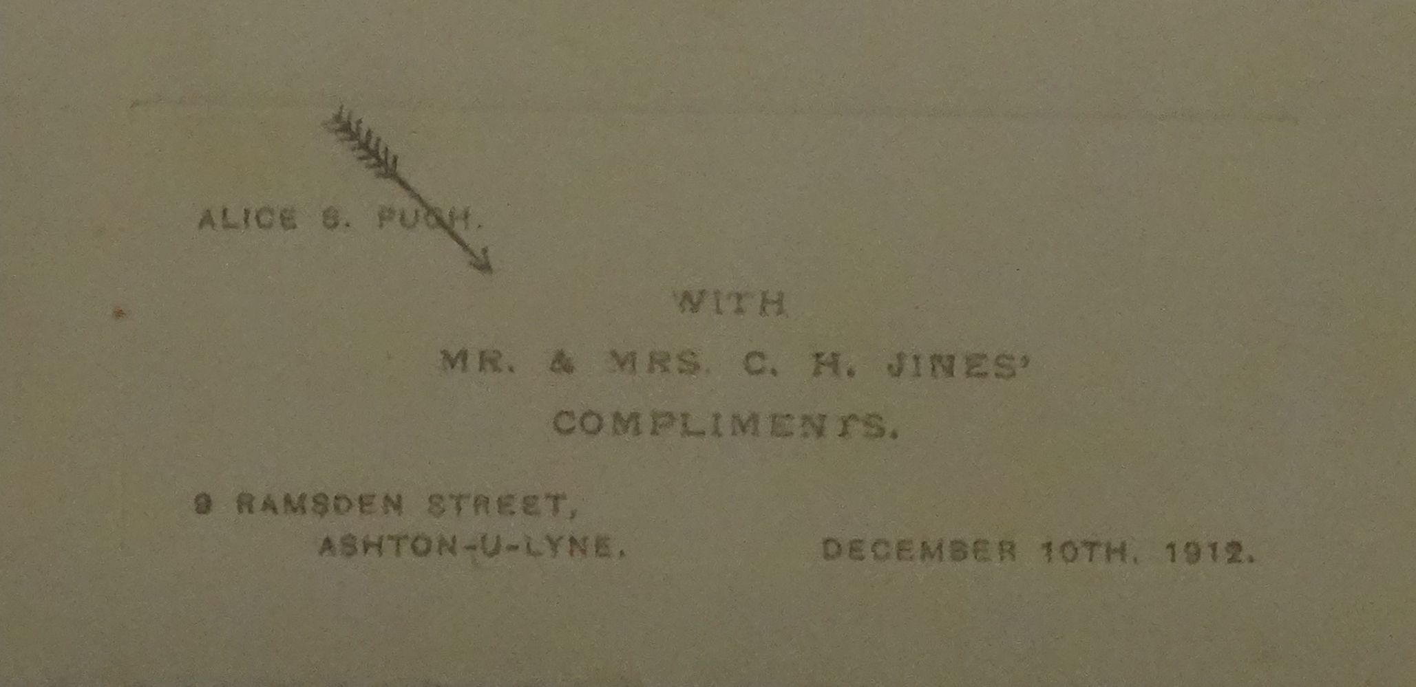 Alice PUGH (later JINES) (1885-1973) | The Badsey Society